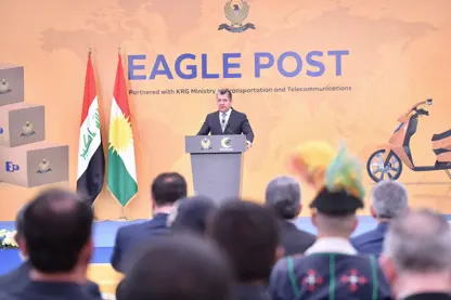 Barzani: Eagle Post Merkezi Kürdistan Bölgesi ile dünyayı birbirine ...
